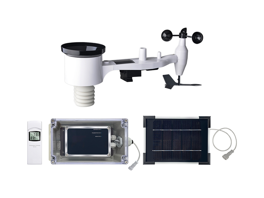 4G weather station, data upload to wunderground, SMS message, wcdma ...